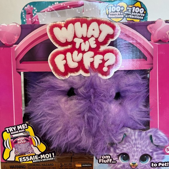 WHAT THE FLUFF PETS | Toys | What The Fluff Purr N Fluff Pupperfluff ...